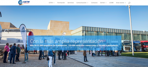 Nueva web de la CETM | Confederación Española de Transporte de Mercancías